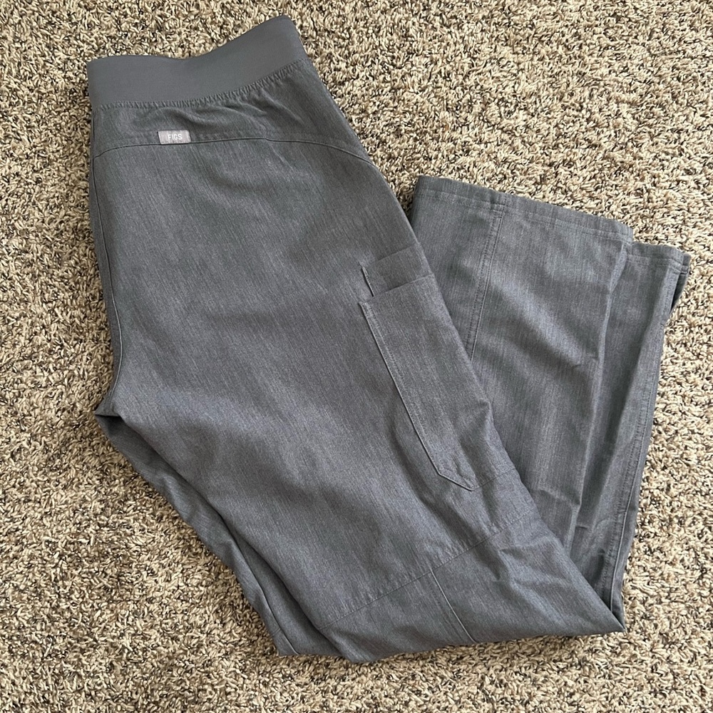 Figs Graphite Catarina - One-Pocket Scrub Top And Zam… - Gem